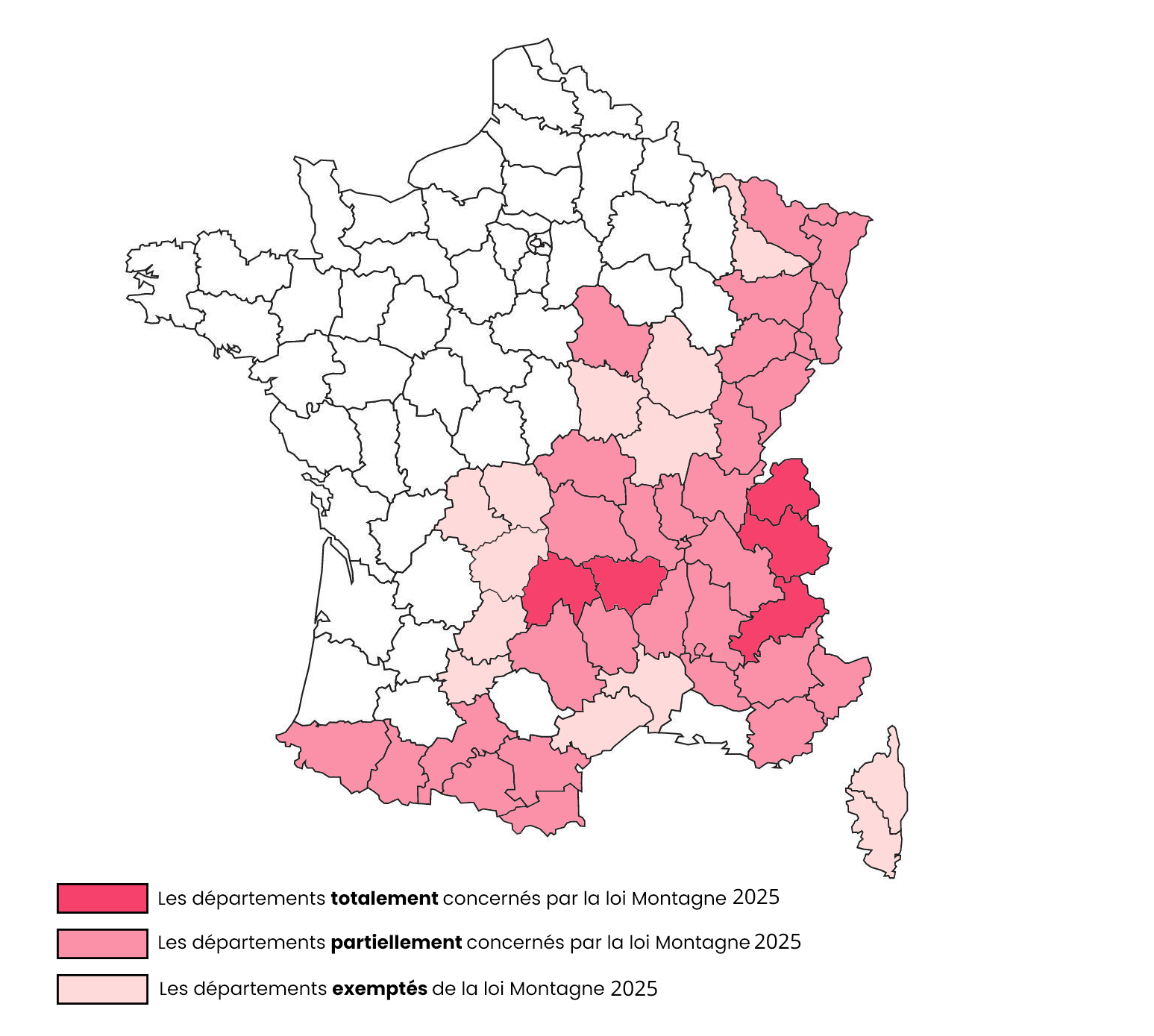 Quels sont les départements concernés par la loi Montagne pour l'hiver ...